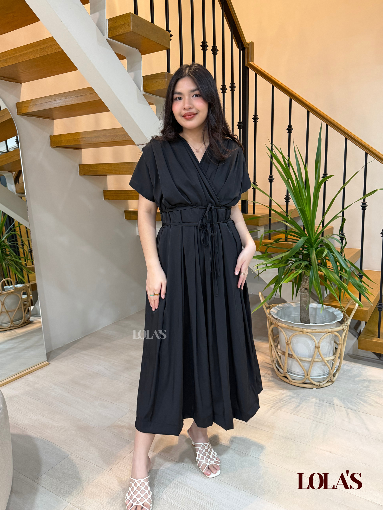 Kaye Dress (Black) – Lola's PH