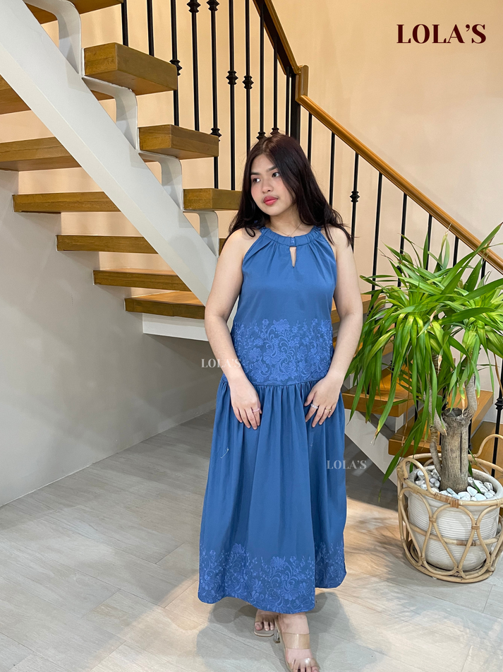 Chesca Dress (French Blue) – Lola's PH